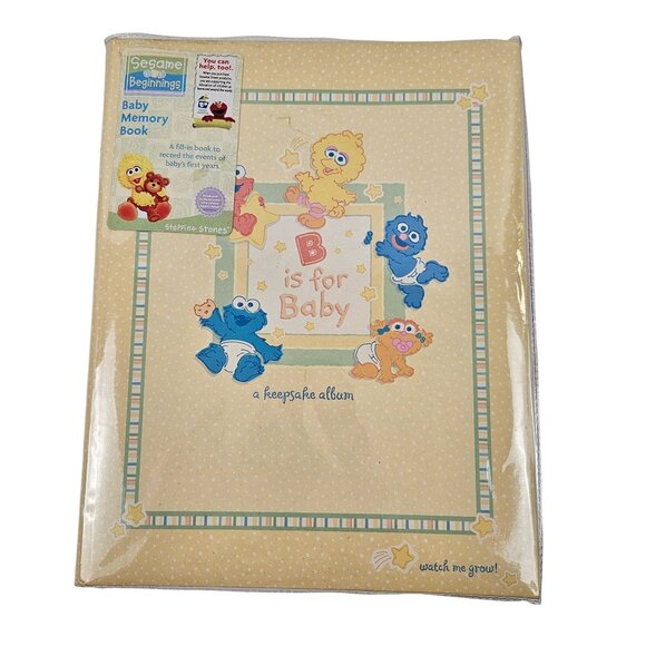 Sesame Street | Other | Sesame Beginnings B Is For Baby Memory Book ...